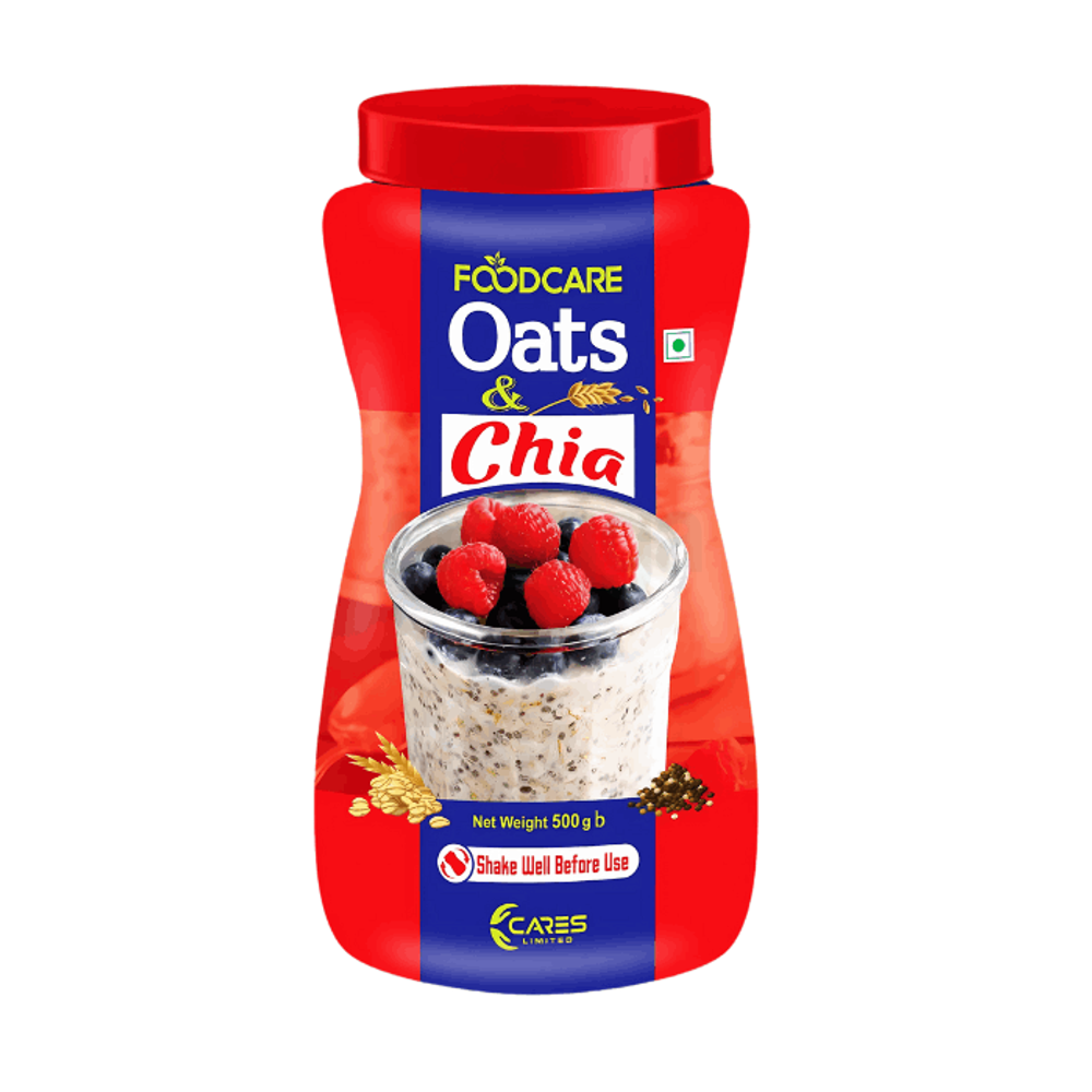 Food Care Oats & Chia 500gm - Arogga Ltd