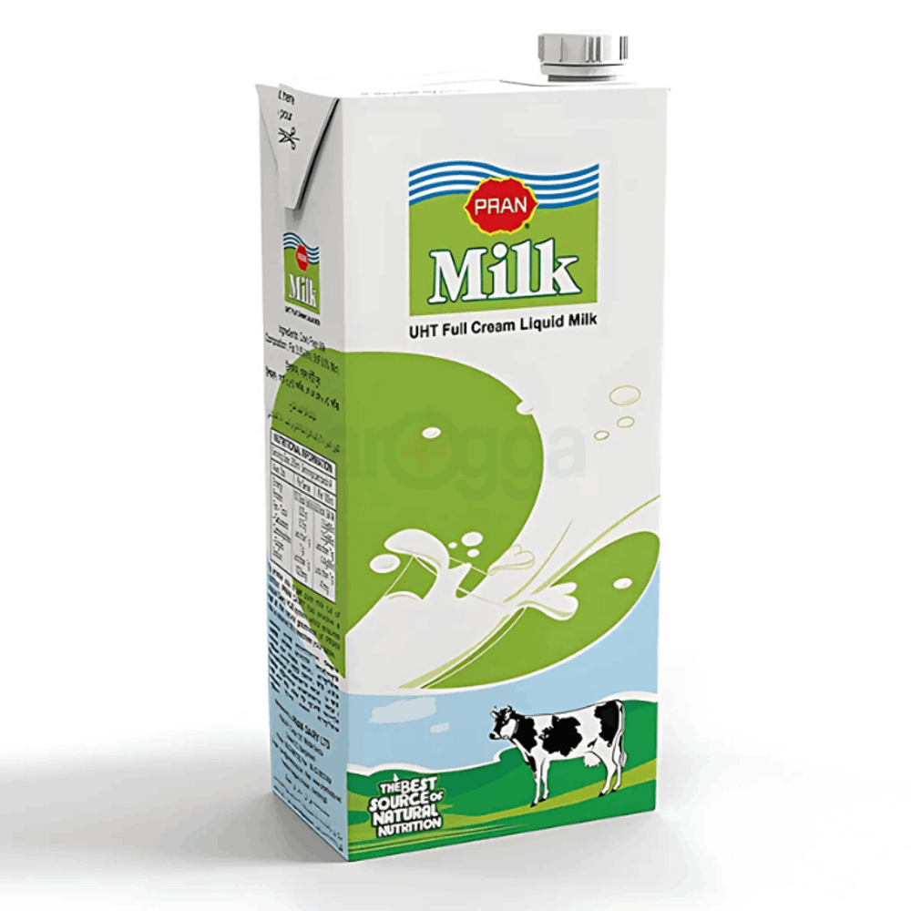PRAN UHT Liquid Milk 1Litre - Arogga Ltd