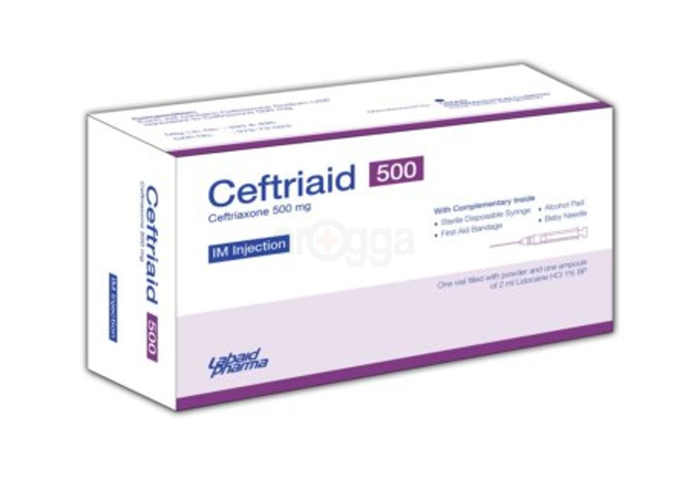 Ceftriaid IM price in Bangladesh | Arogga Online Pharmacy