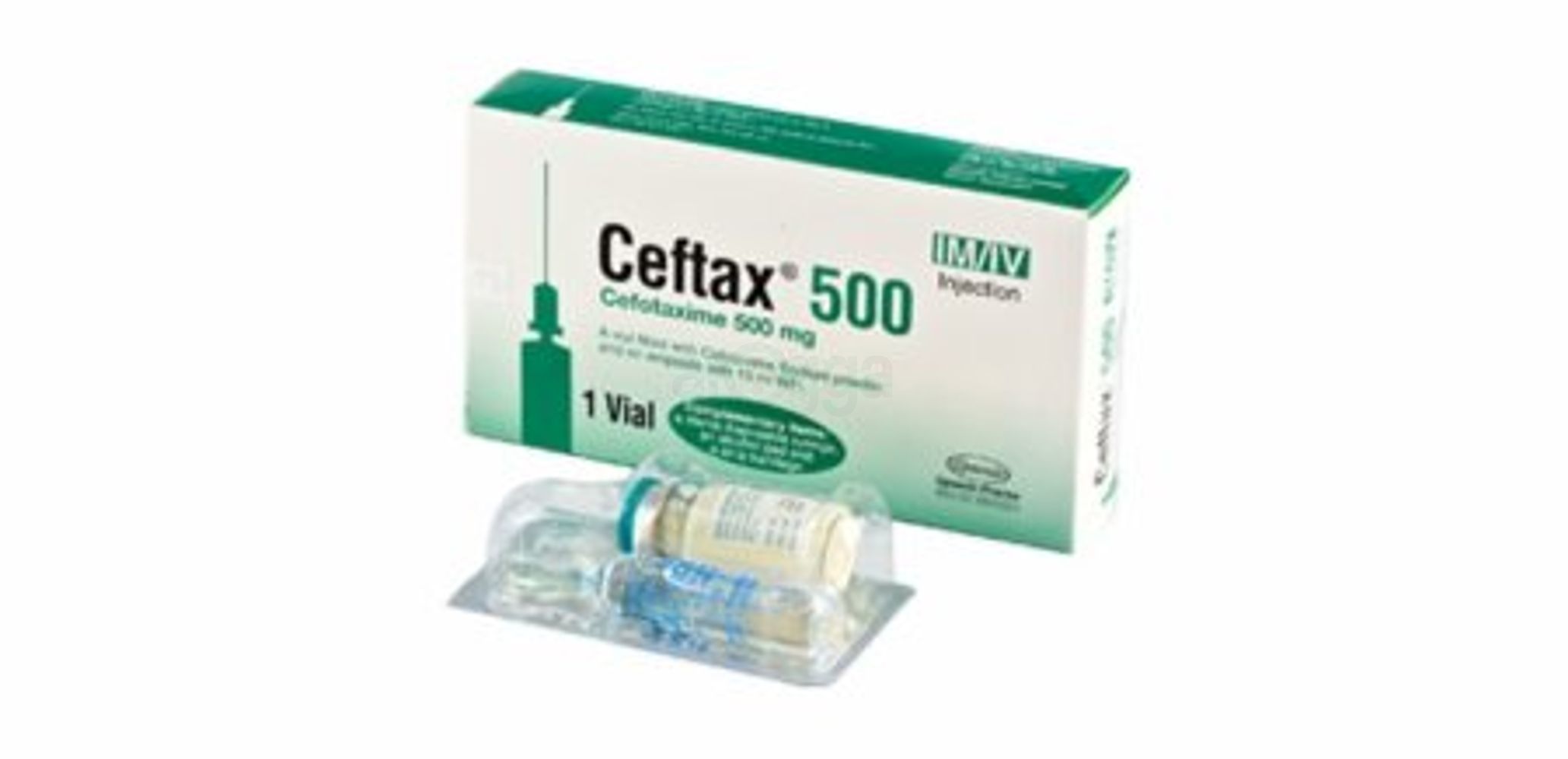 Ceftax 500 IV/IM 500mg/vial Injection - Arogga Online Pharmacy