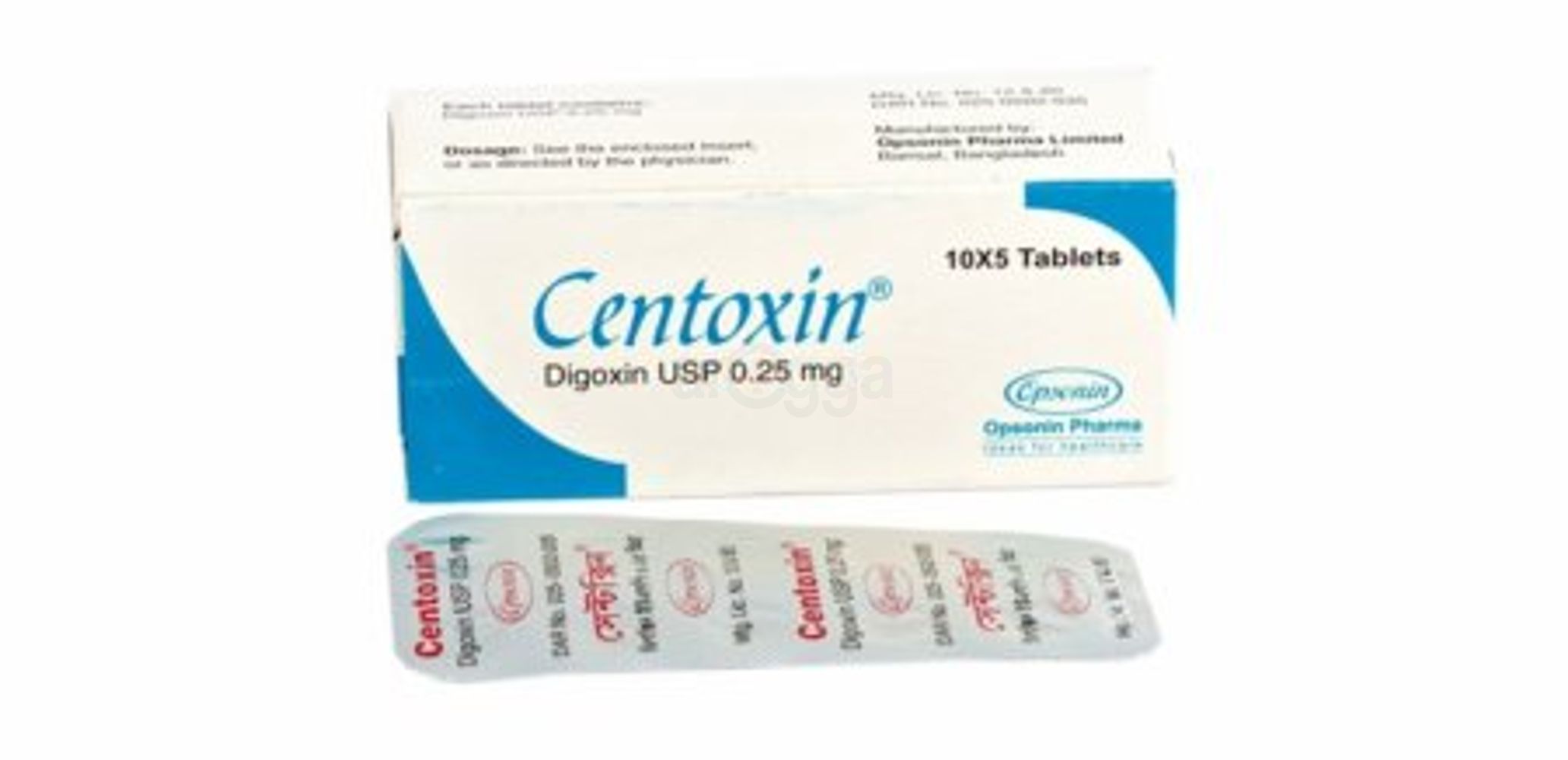 Centoxin 0.25mcg Tablet - Arogga Online Pharmacy