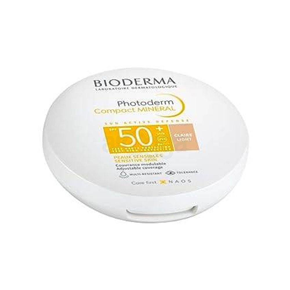 Bioderma Photoderm Compact Mineral Claire Light SPF 50+ - Arogga Beauty ...