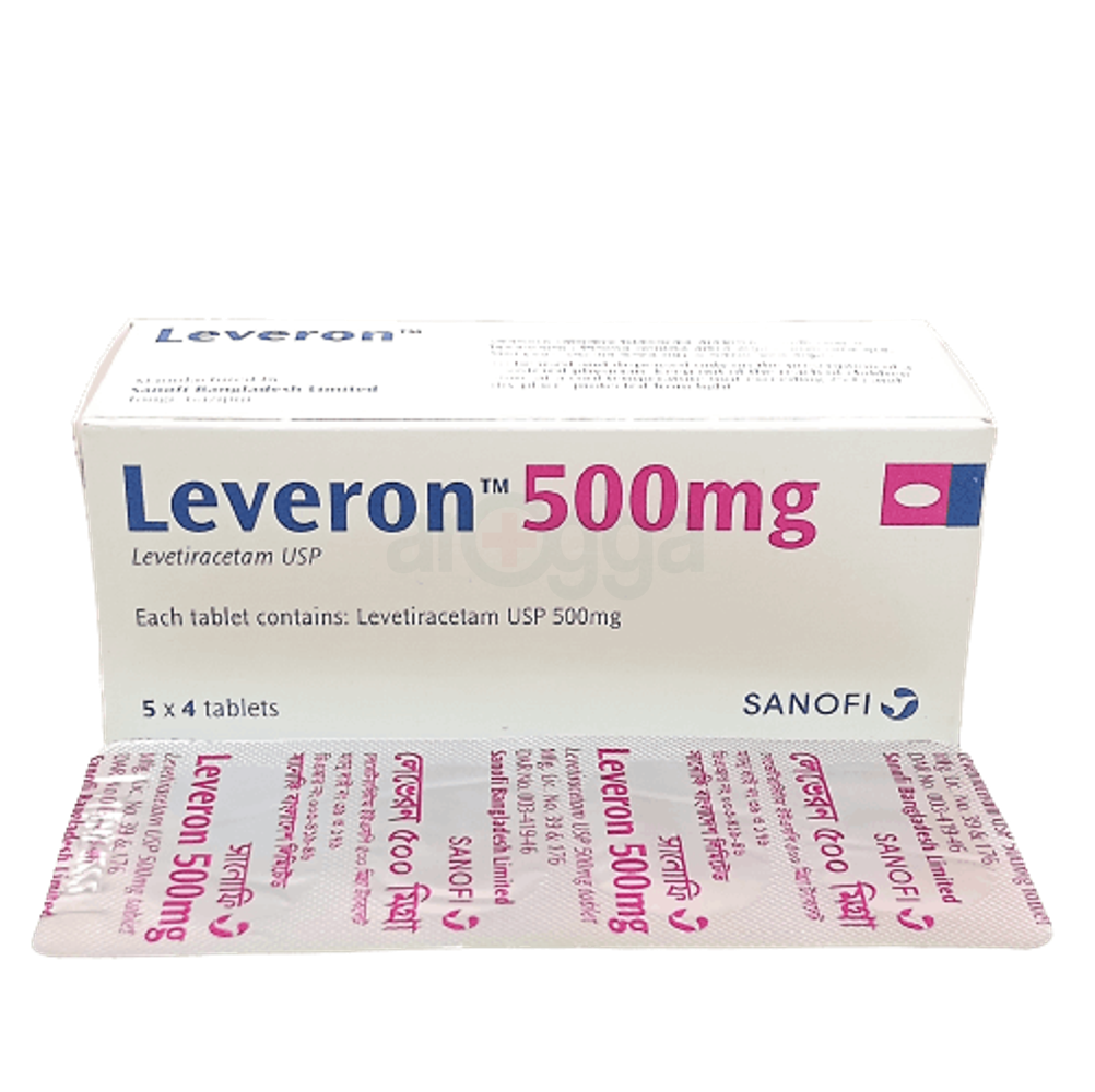Leveron 500mg Tablet - Arogga Online Pharmacy