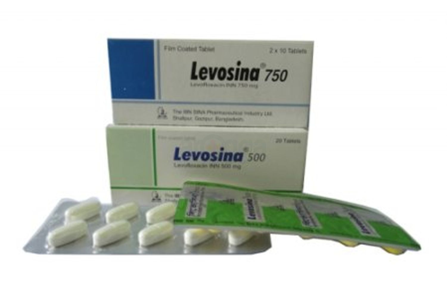 Levosina 750mg Tablet - Arogga Online Pharmacy