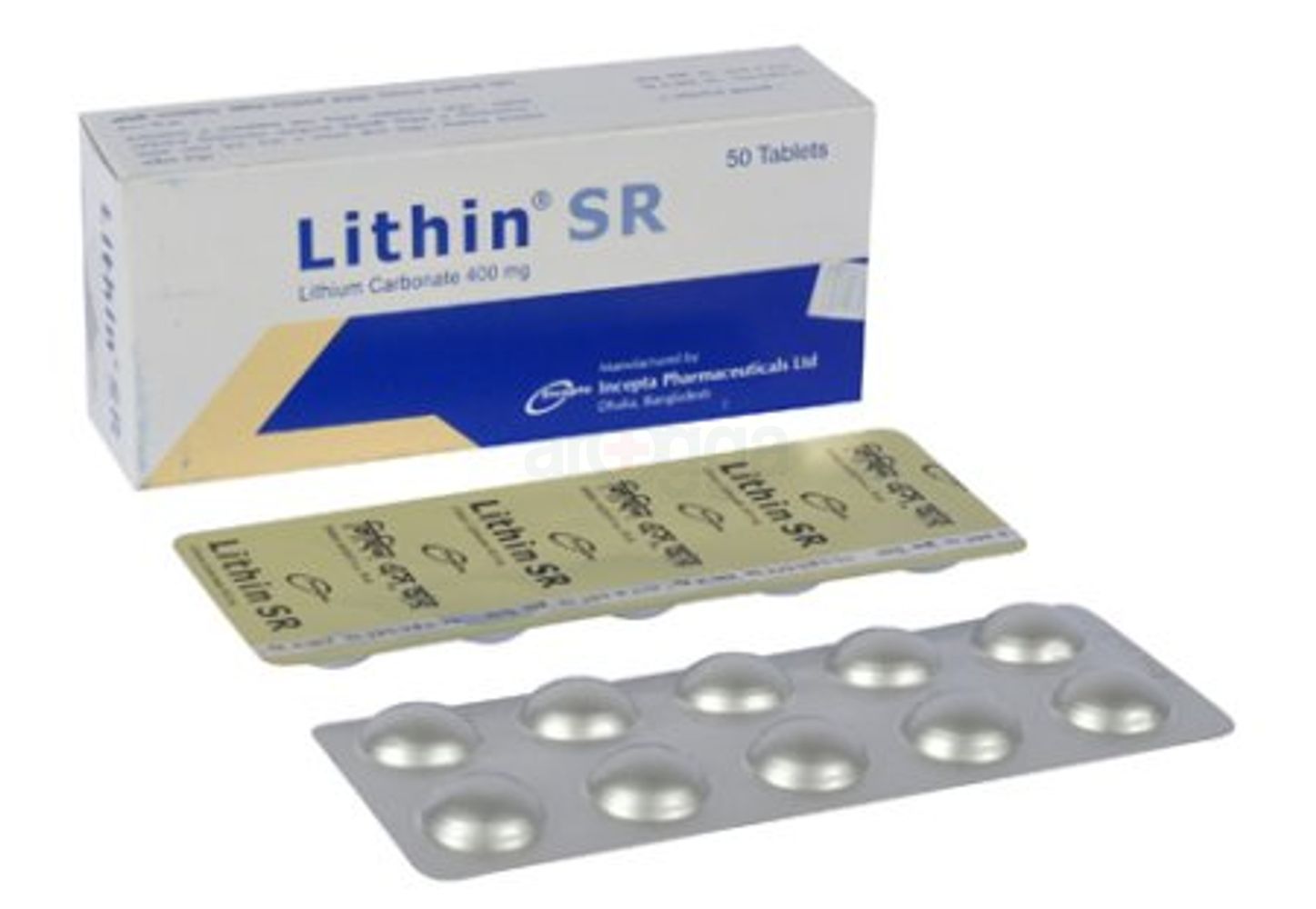 Lithin SR 400mg Tablet - Arogga Online Pharmacy