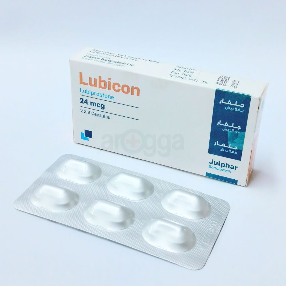 Lubicon 24 24mcg Capsule - Arogga Online Pharmacy
