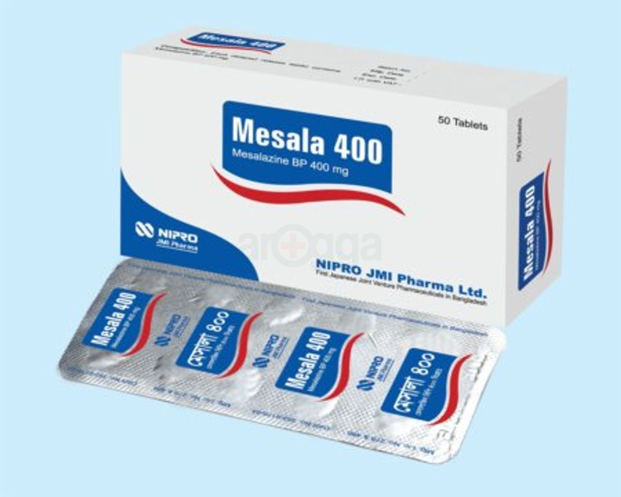 Mesala 400mg Tablet - Arogga Online Pharmacy
