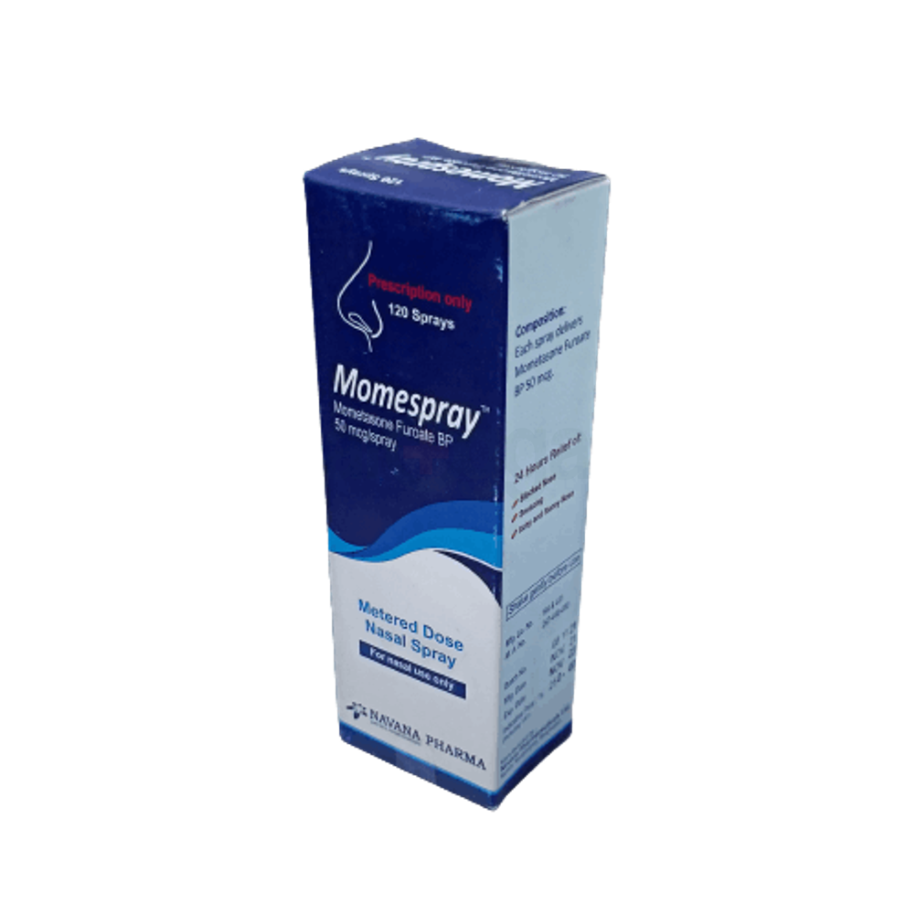 Momespray 50mcg/Spray Nasal Spray - Arogga Online Pharmacy