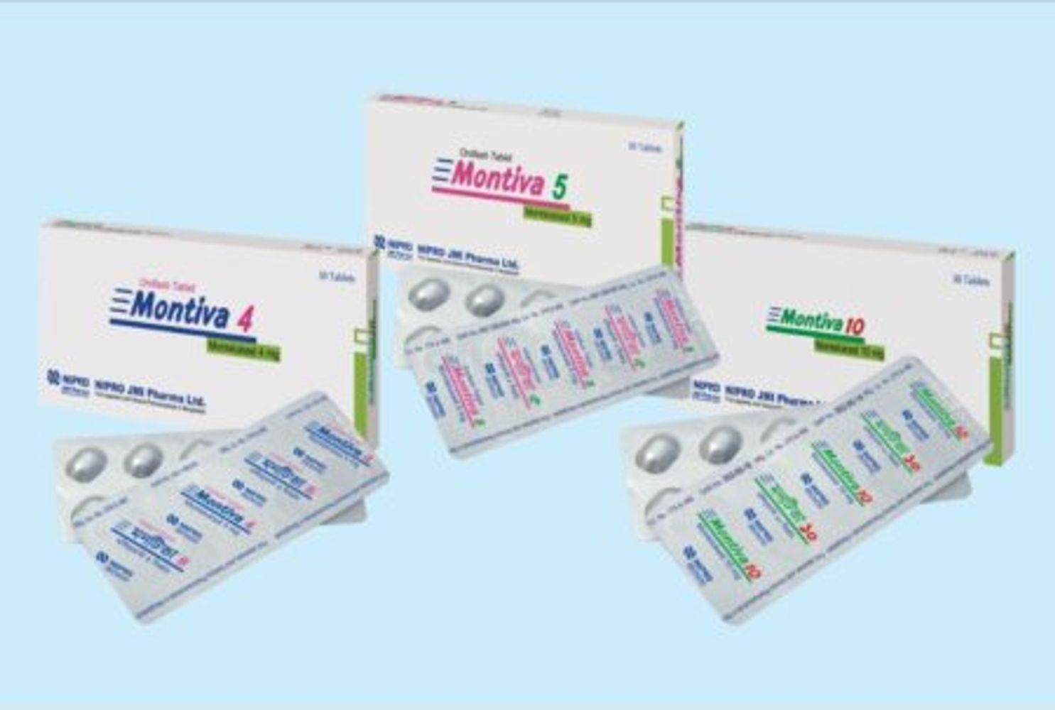 Montiva 4mg Tablet - Arogga Online Pharmacy