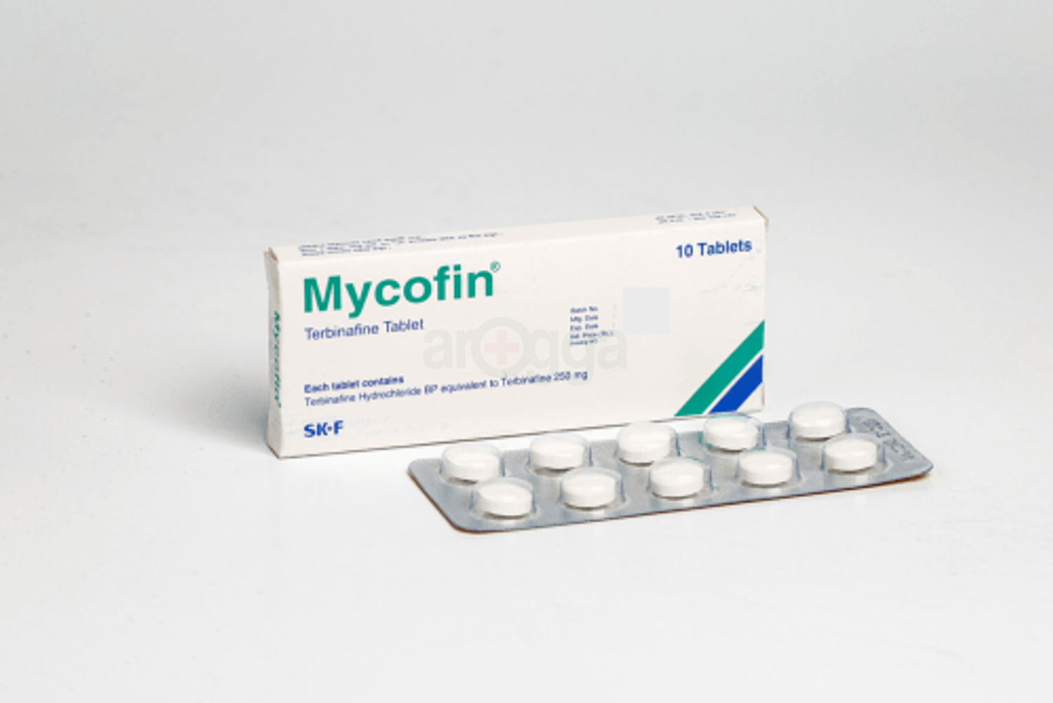 Mycofin 250mg Tablet - Arogga Online Pharmacy