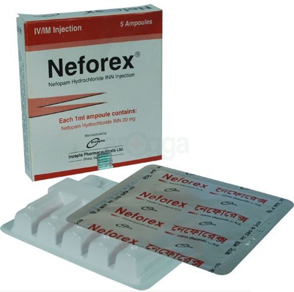 Neforex 20mg/ml Injection - Arogga Online Pharmacy