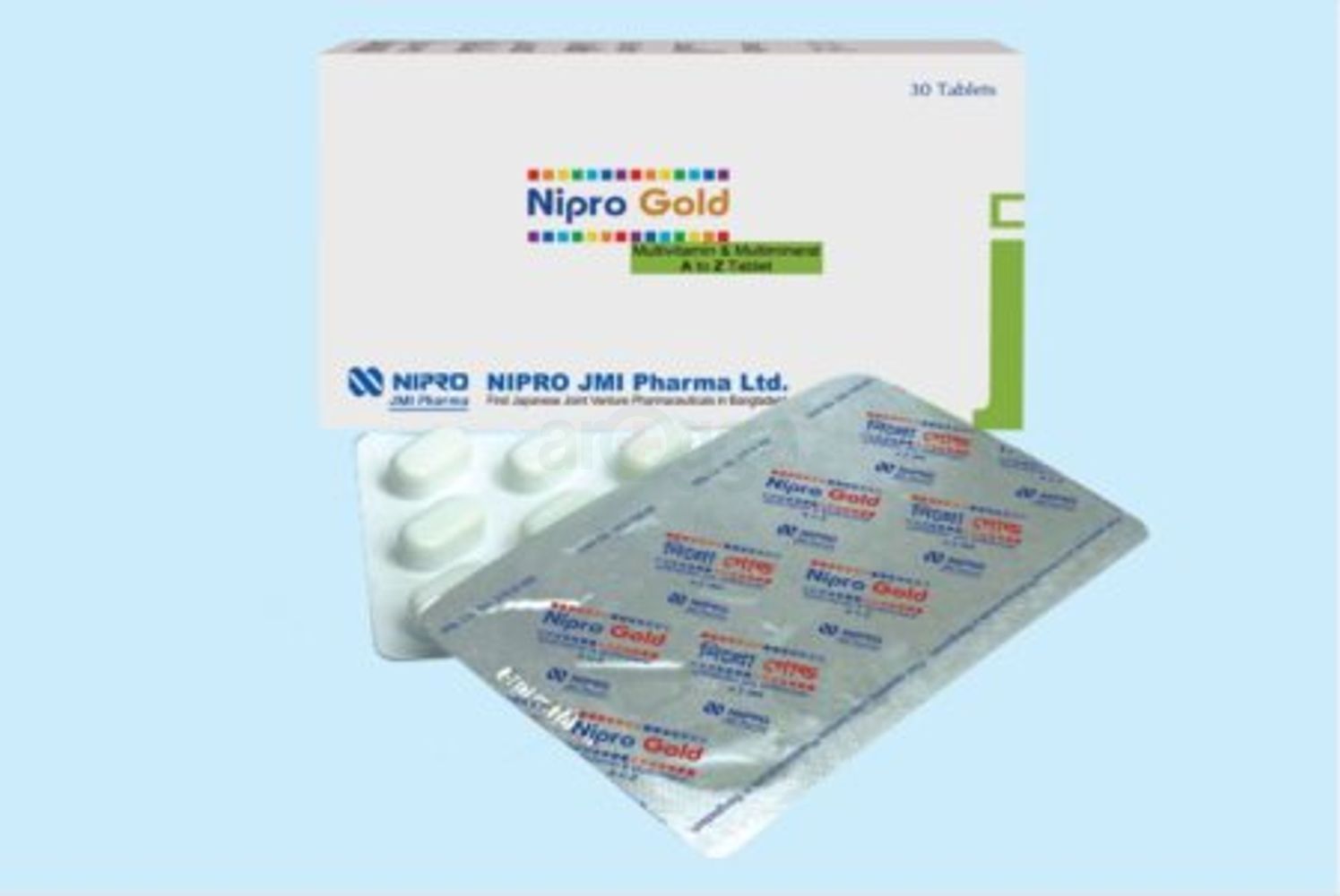 Nipro Gold Tablet - Arogga Online Pharmacy