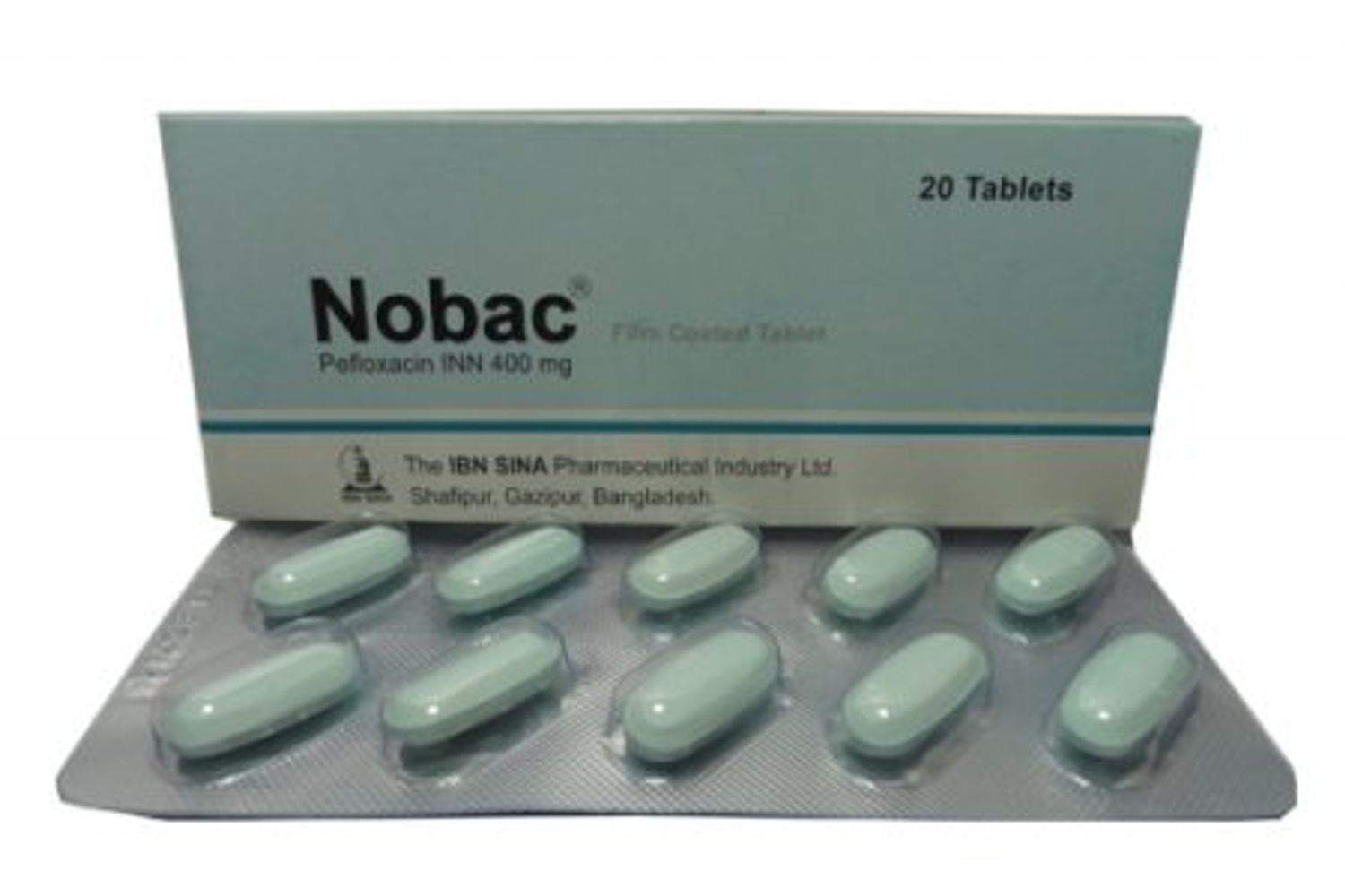 Nobac 400mg Tablet - Arogga Online Pharmacy