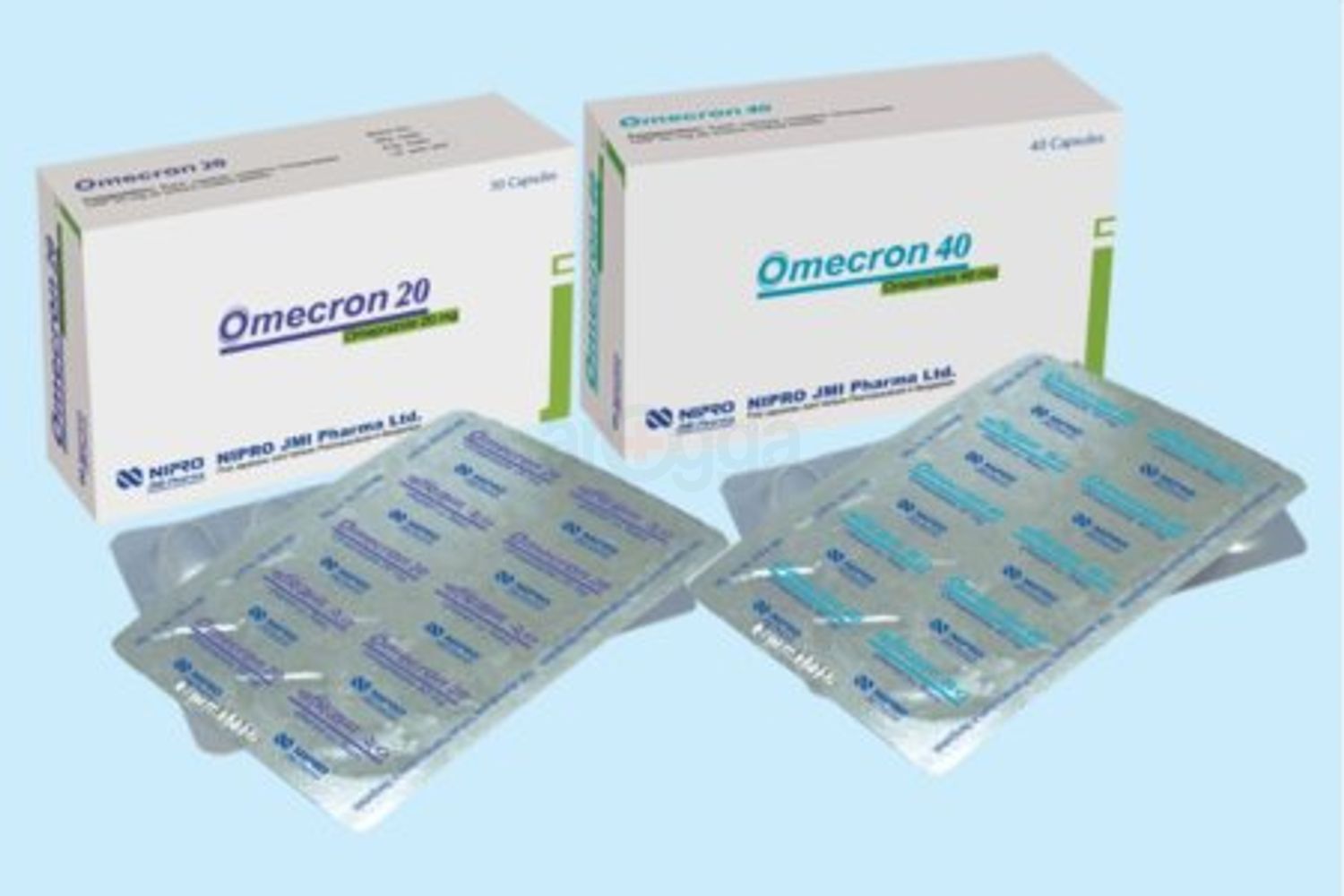 Omecron 20mg Capsule - Arogga Online Pharmacy