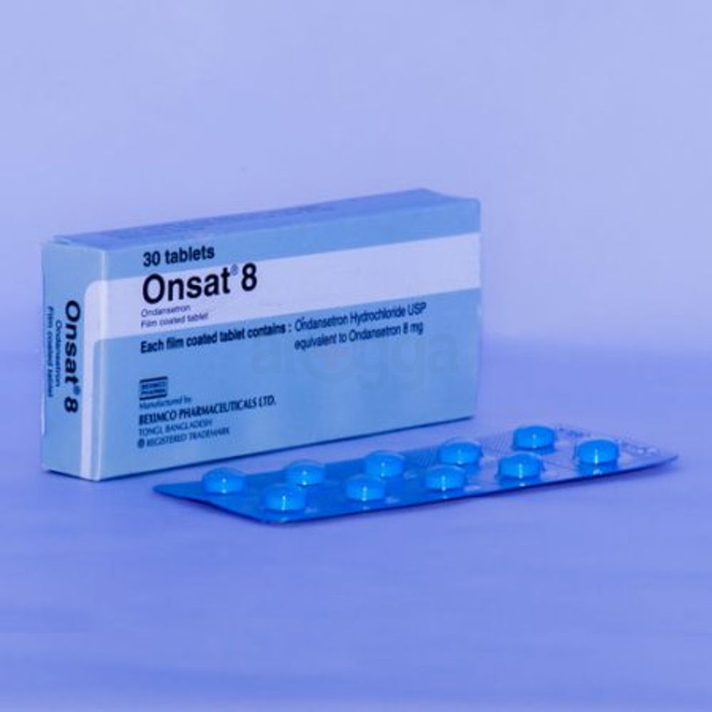 Onsat 8mg Tablet - Arogga Online Pharmacy