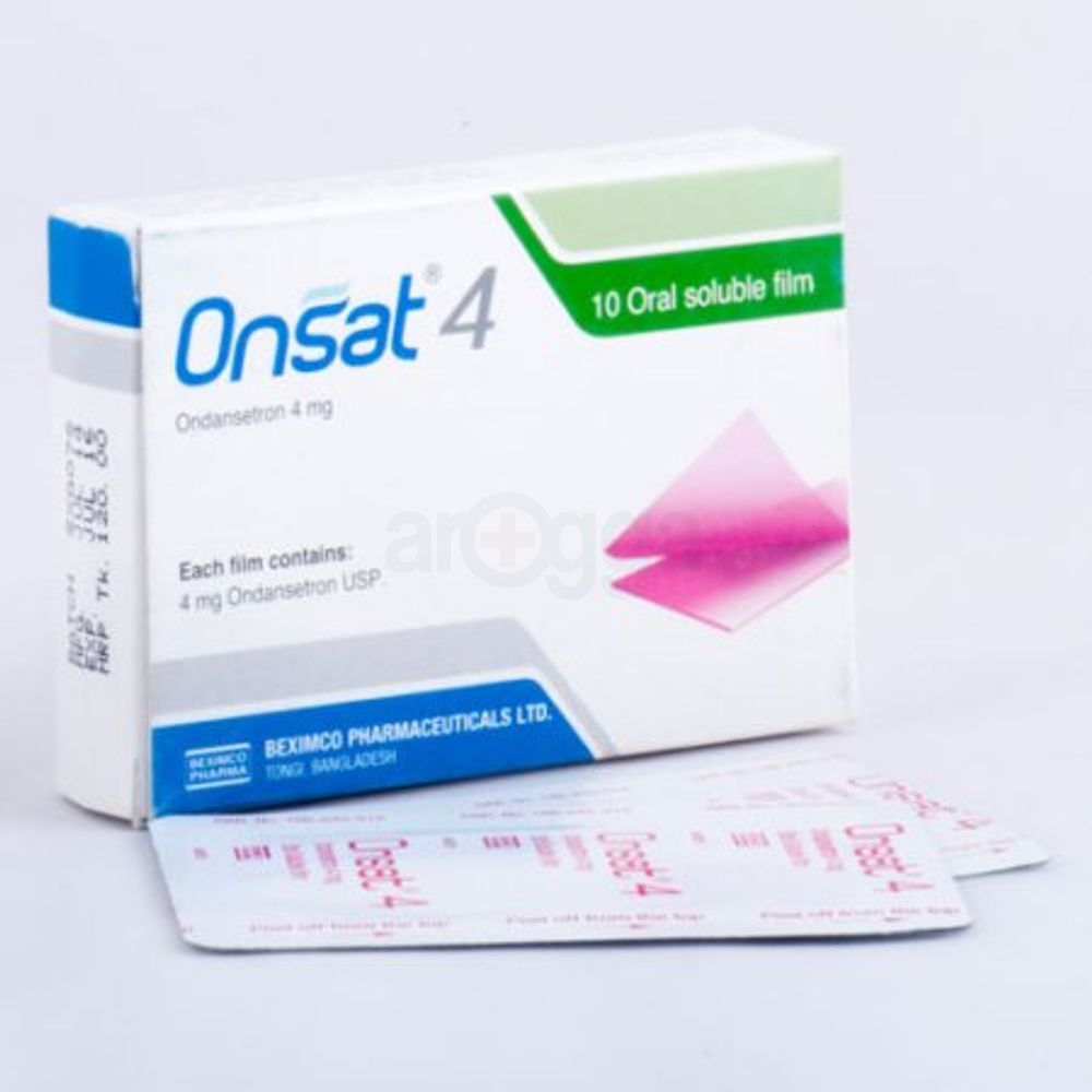 Onsat OSF 4mg Oral Soluble Film - Arogga Online Pharmacy