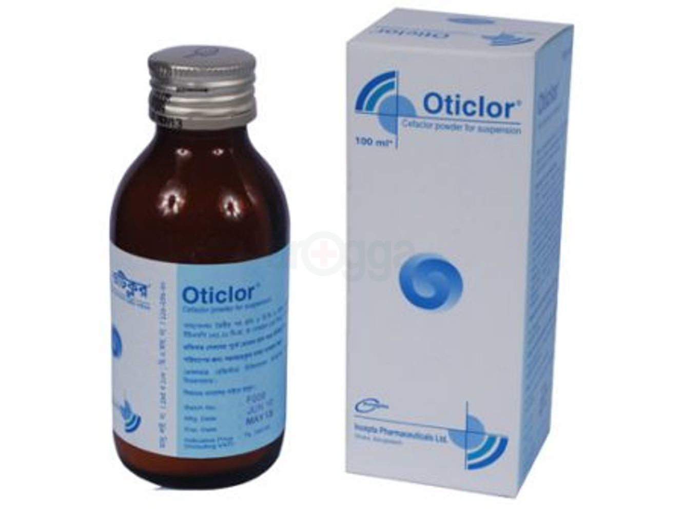Oticlor 125mg/5ml Powder for Suspension - Arogga Online Pharmacy