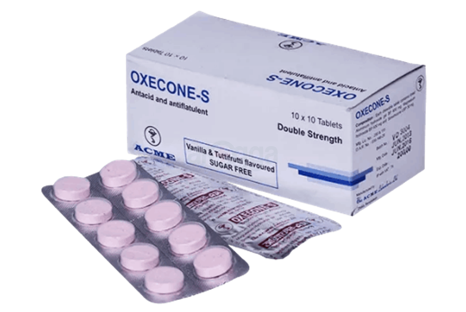 Oxecone S 400mg+400mg+30mg Tablet - Arogga Online Pharmacy
