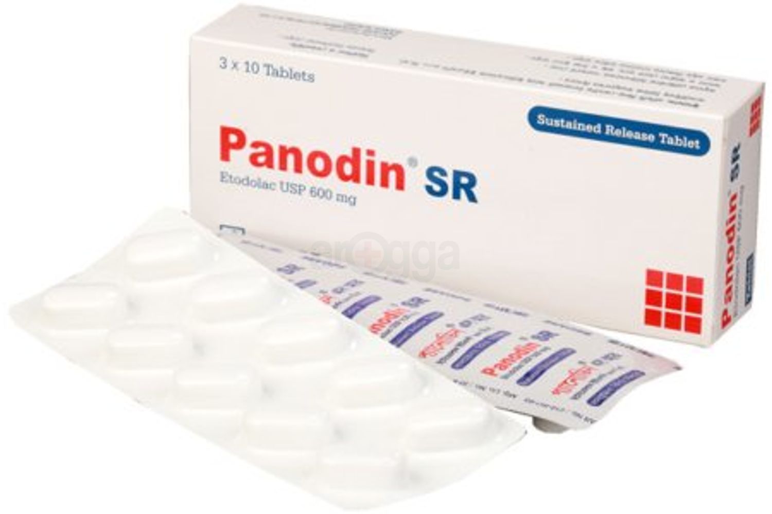 Panodin SR 600mg Tablet - Arogga Online Pharmacy