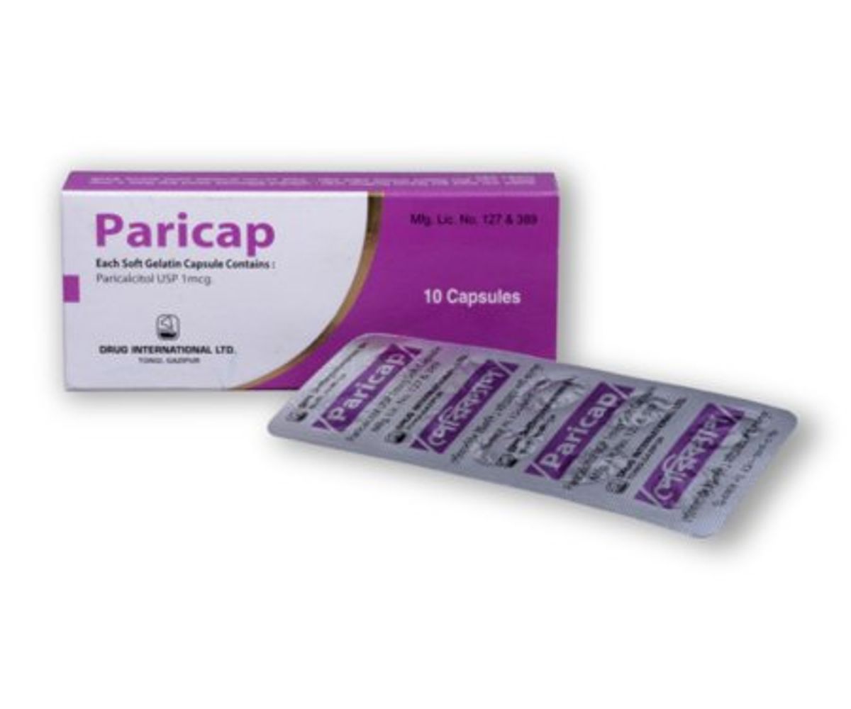 Paricap Soft Capsule 1mcg Capsule - Arogga Online Pharmacy