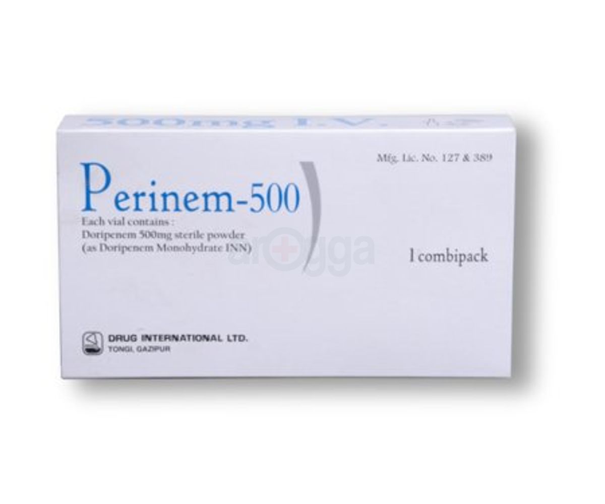 Perinem 500mg/vial Injection - Arogga Online Pharmacy