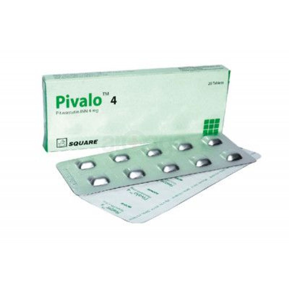 Pivalo 4mg Tablet - Arogga Online Pharmacy