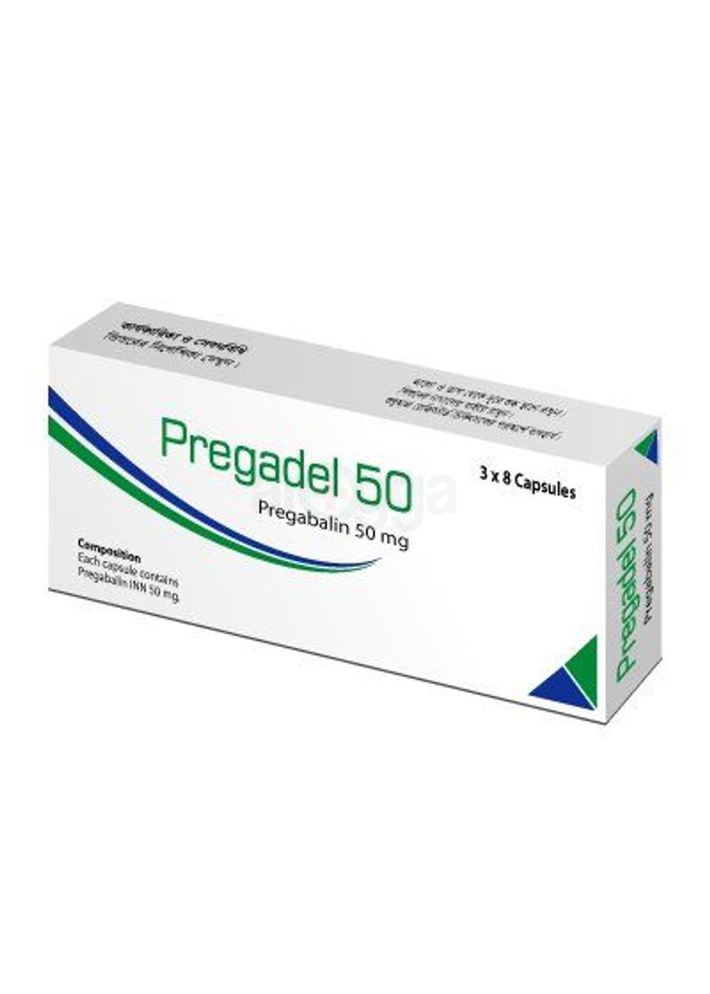 Nervica 50mg Capsule - Arogga Online Pharmacy