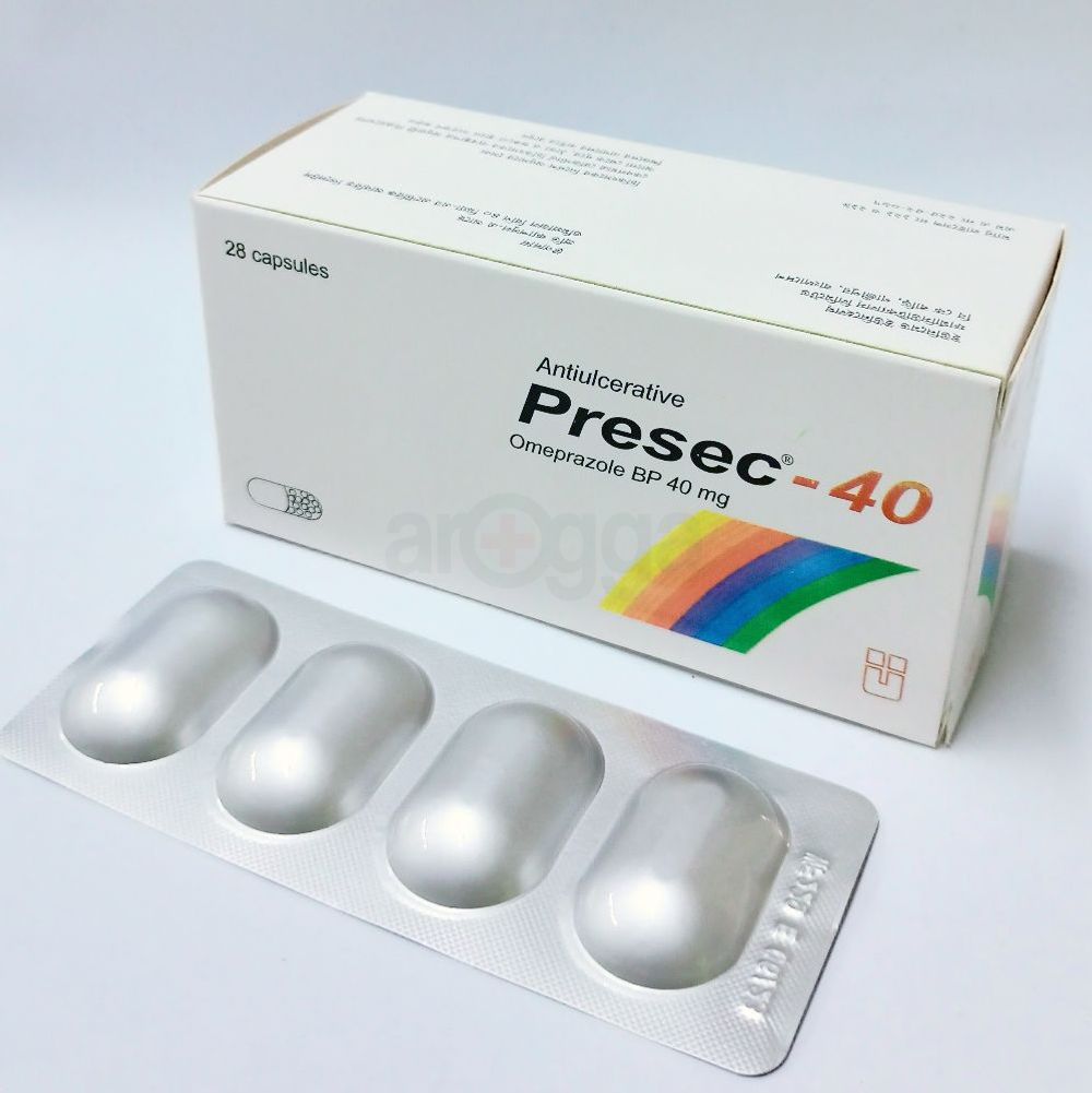 Presec 40 price in Bangladesh | Arogga Online Pharmacy