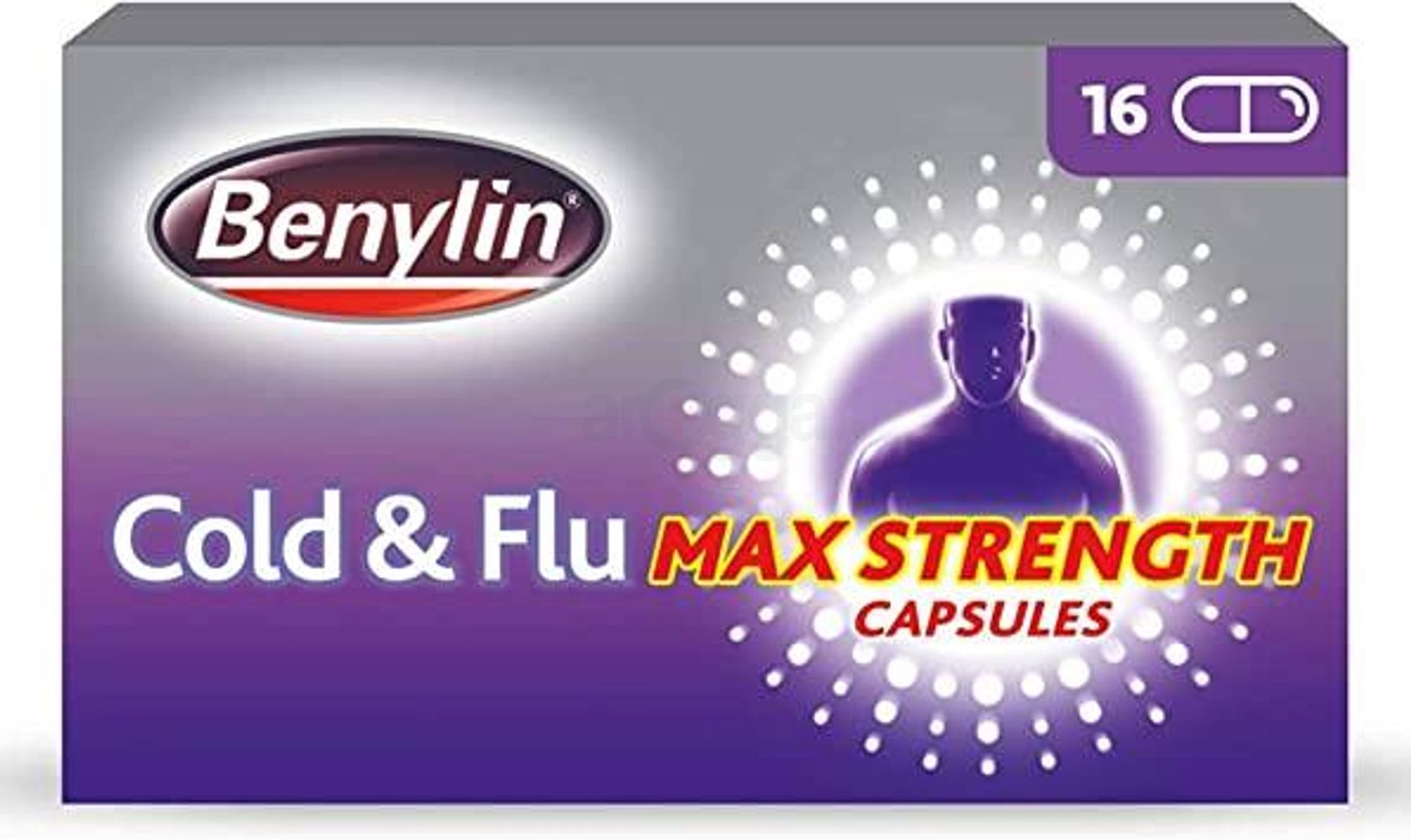 Benylin Cold & Flu Max Strength 500mg+25mg+6.1mg Capsule - Arogga ...