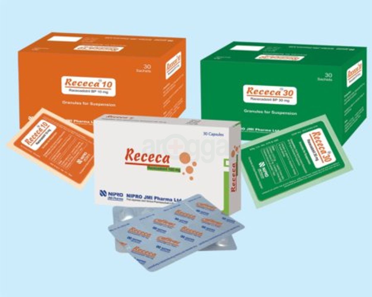 Receca 30mg Oral Powder - Arogga Online Pharmacy