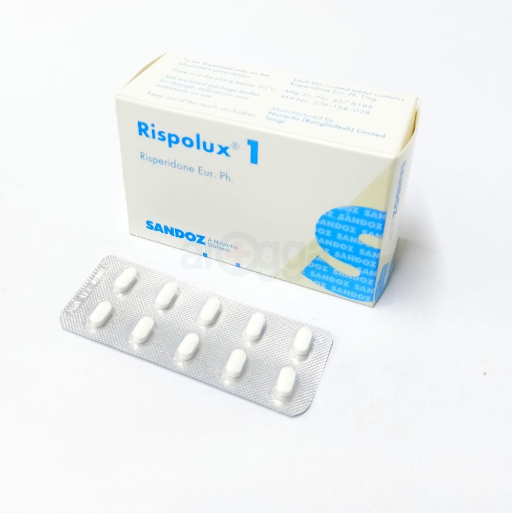 Rispolux 1mg Tablet - Arogga Online Pharmacy