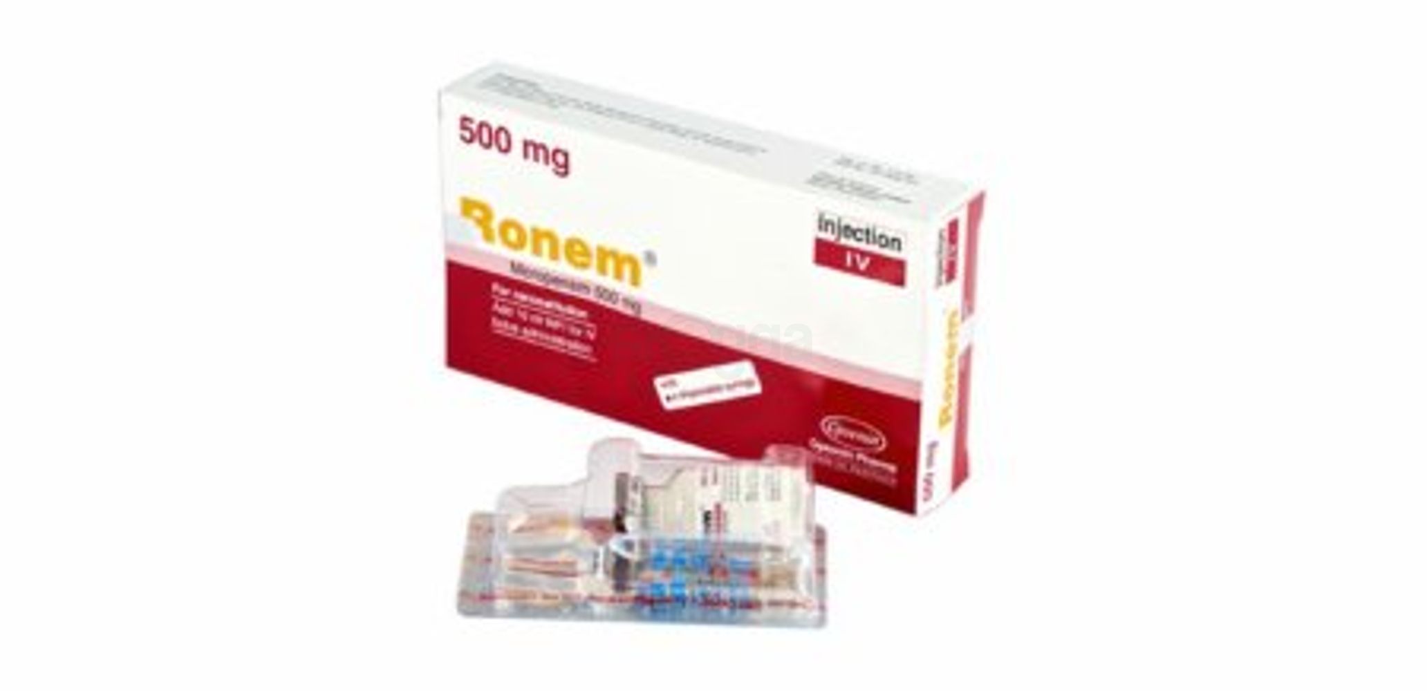 Ronem 500mg/vial Injection - Arogga Online Pharmacy