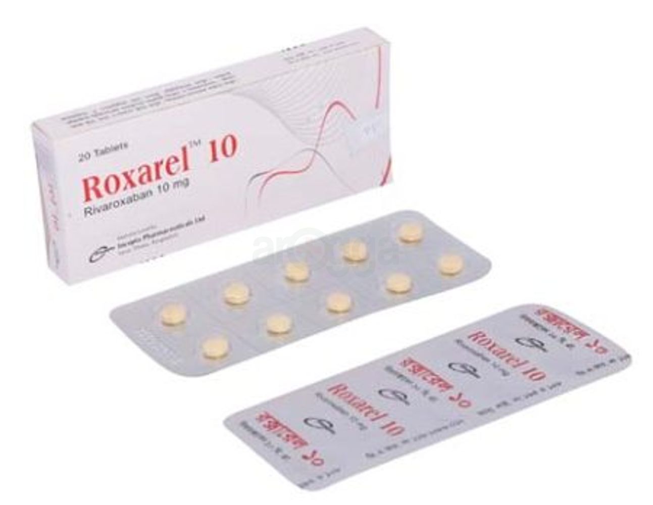 Roxarel 10mg Tablet - Arogga Online Pharmacy