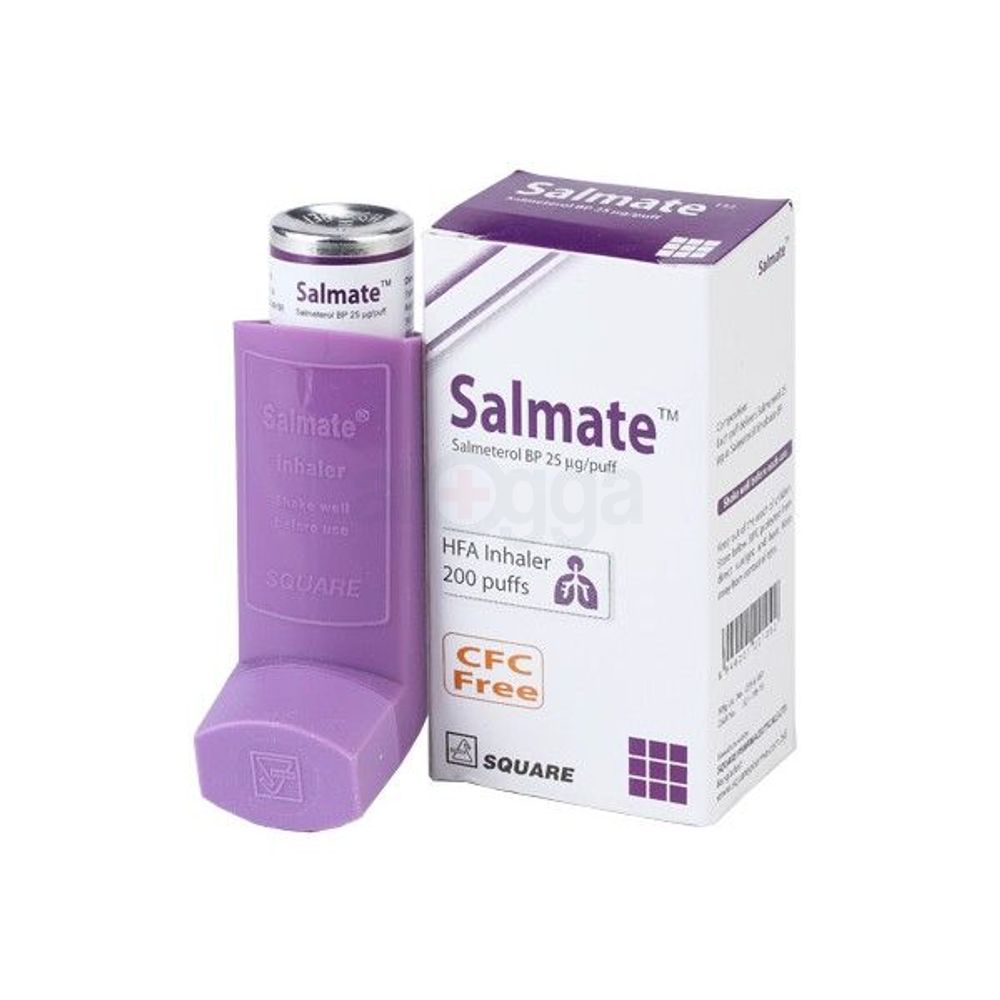 Salmate 25mcg Inhaler - Arogga Online Pharmacy