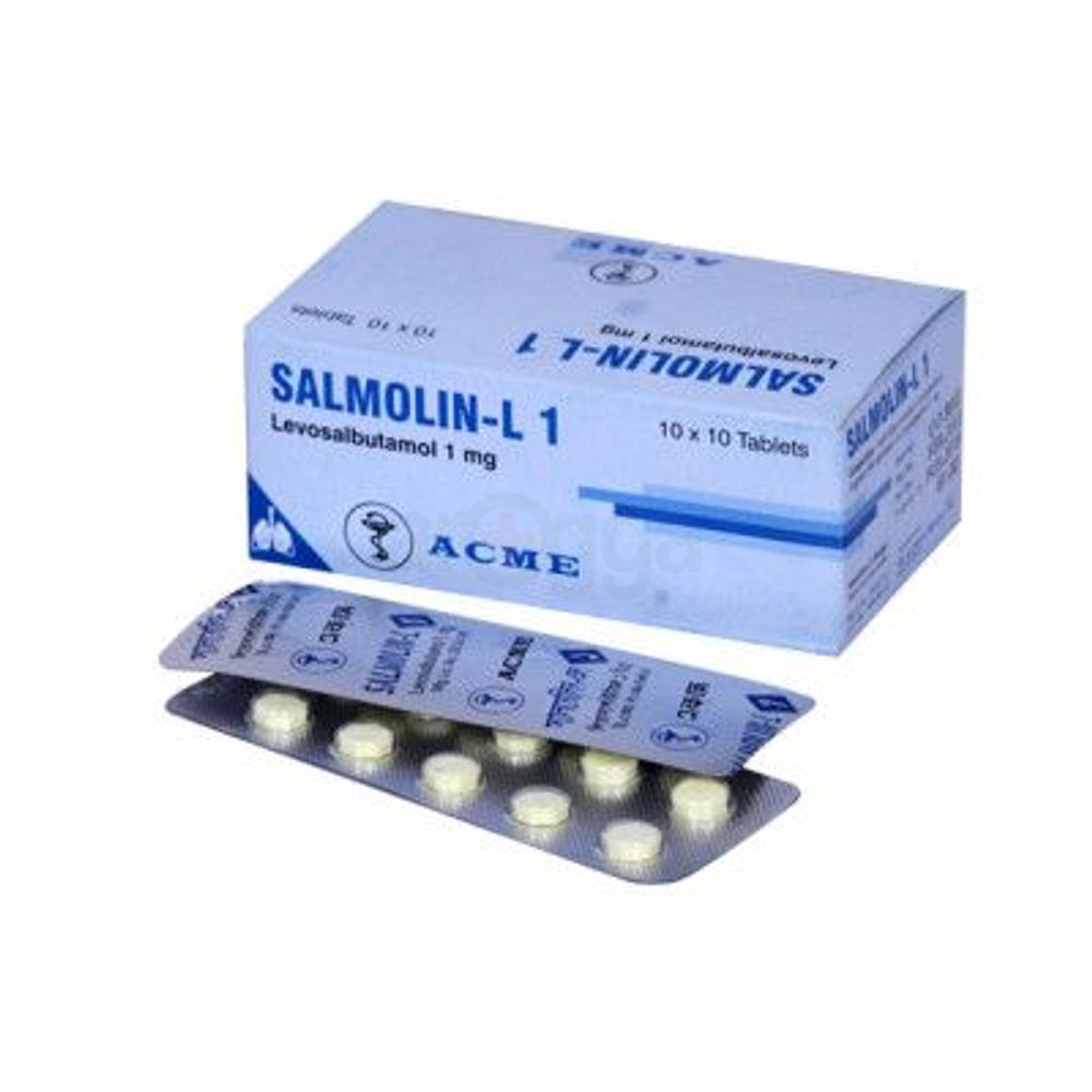 Salmolin-L 1mg Tablet - Arogga Online Pharmacy