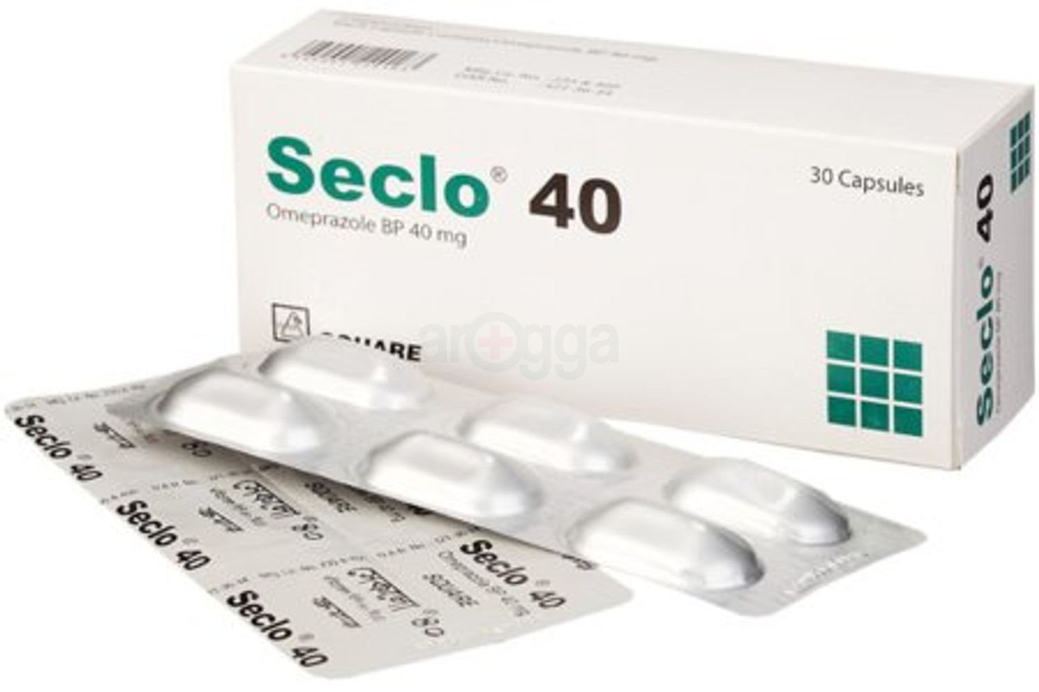 Seclo 40mg Capsule - Arogga Online Pharmacy