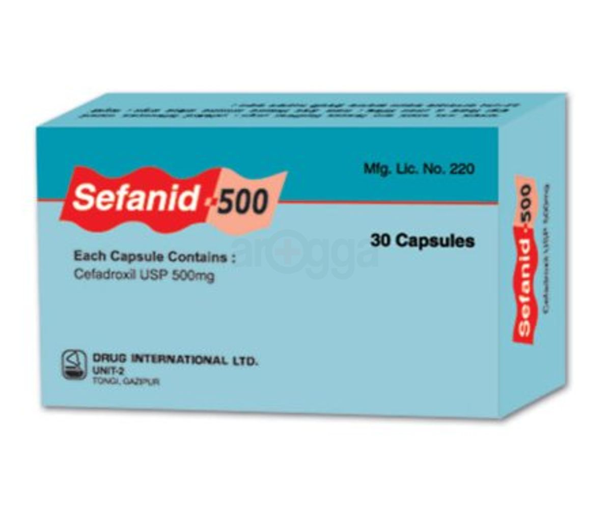 Sefanid 500mg Capsule - Arogga Online Pharmacy