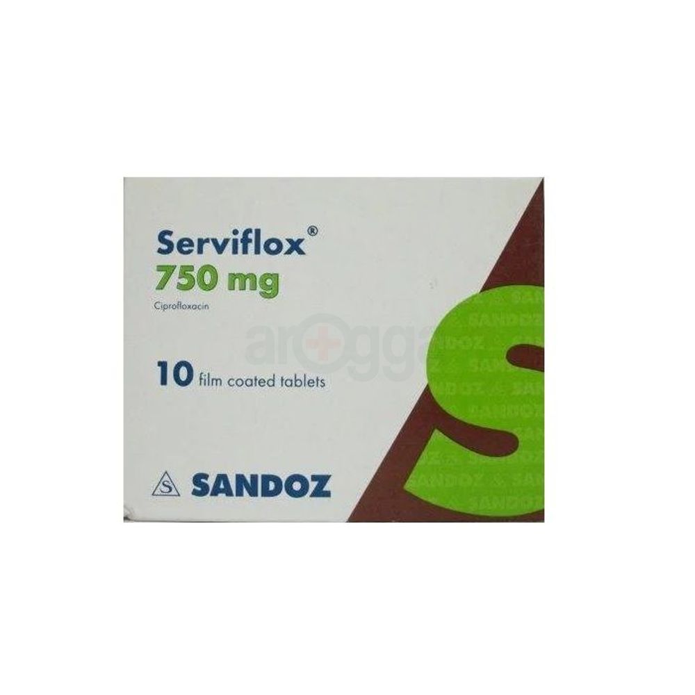 Serviflox 750mg Tablet - Arogga Online Pharmacy