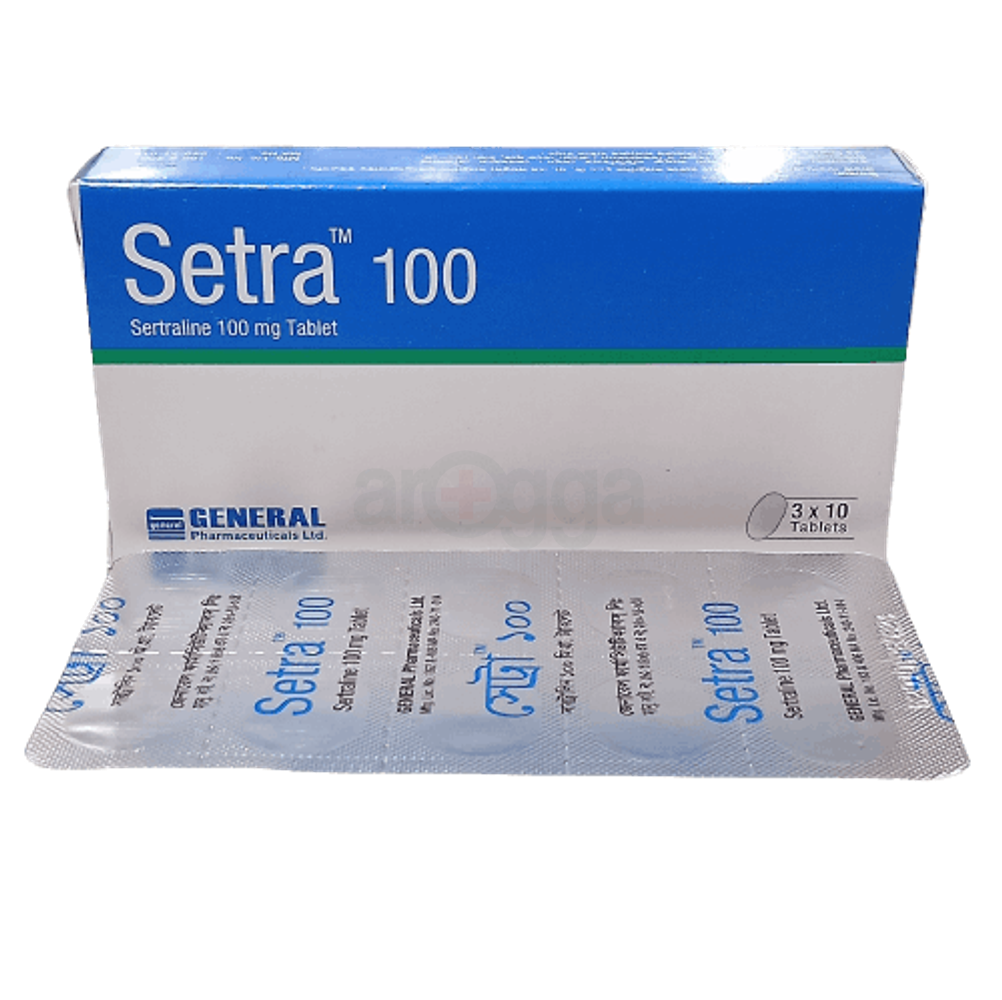 Setra 100mg Tablet - Arogga Online Pharmacy