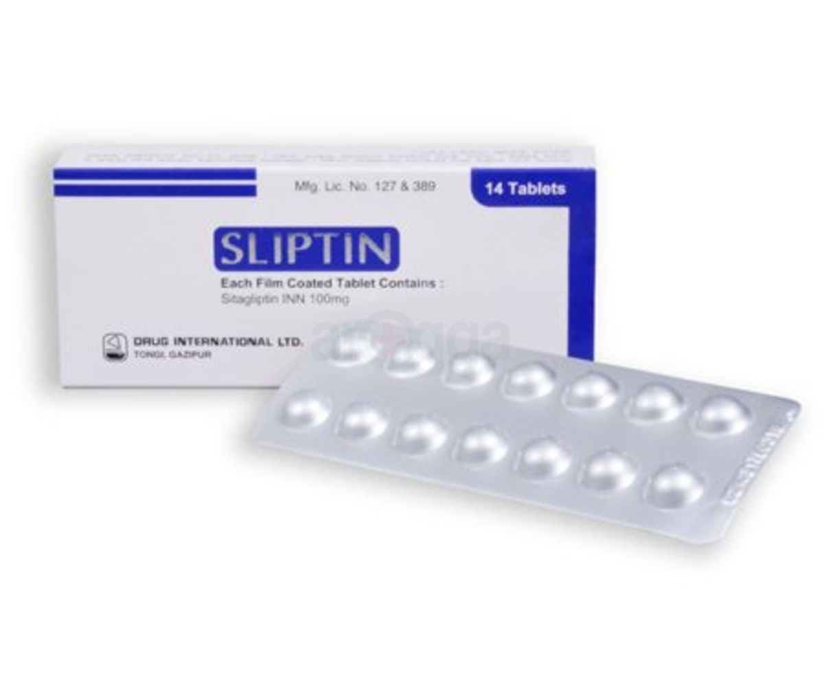 Sliptin 100mg Tablet - Arogga Online Pharmacy