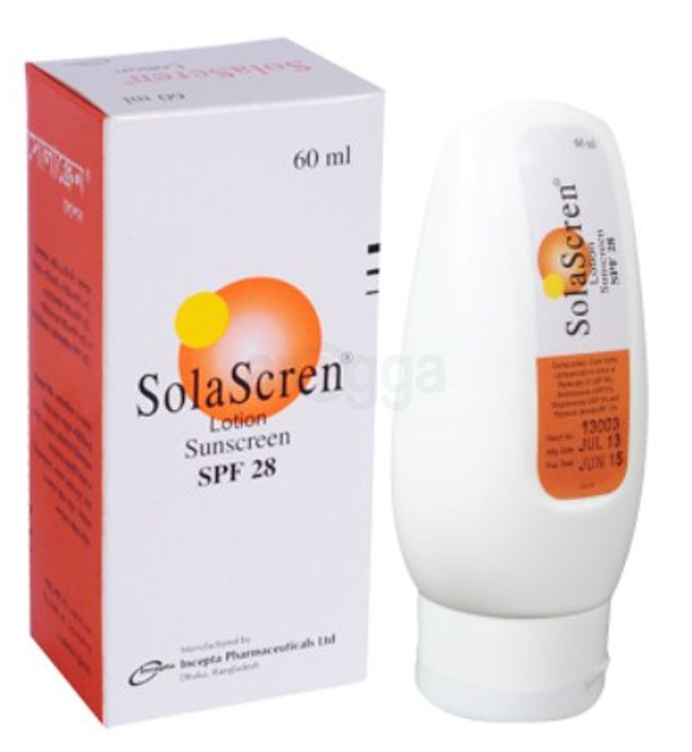 Solascren 60ml Lotion - Arogga Online Pharmacy