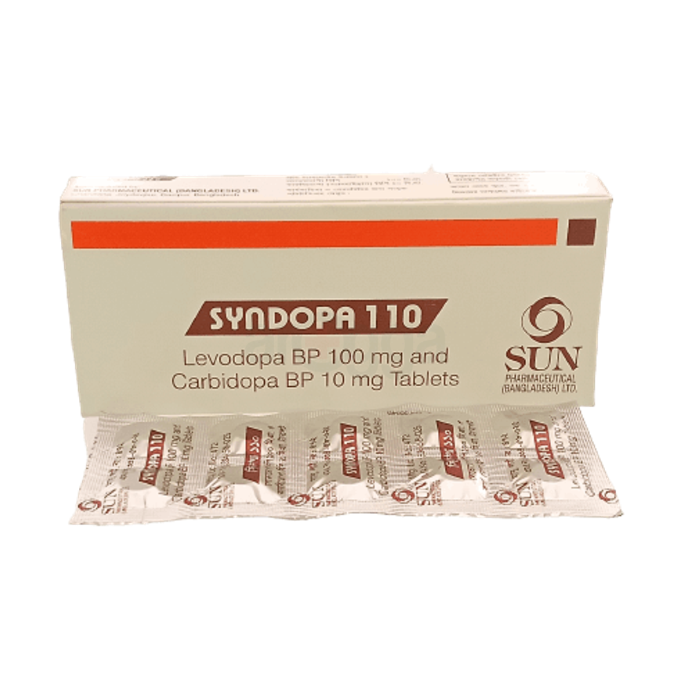 Syndopa 110mg+100mg Tablet - Arogga Online Pharmacy