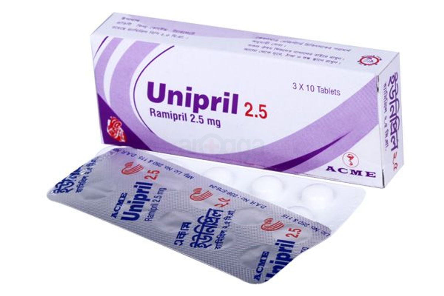 Unipril 2.5 price in Bangladesh | Arogga Online Pharmacy