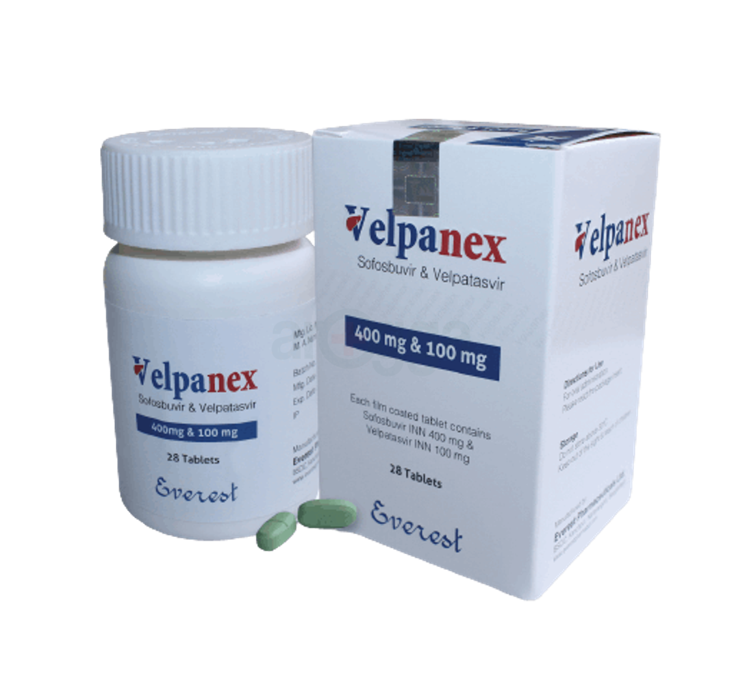 Velpanex 400mg+100mg Tablet - Arogga Online Pharmacy