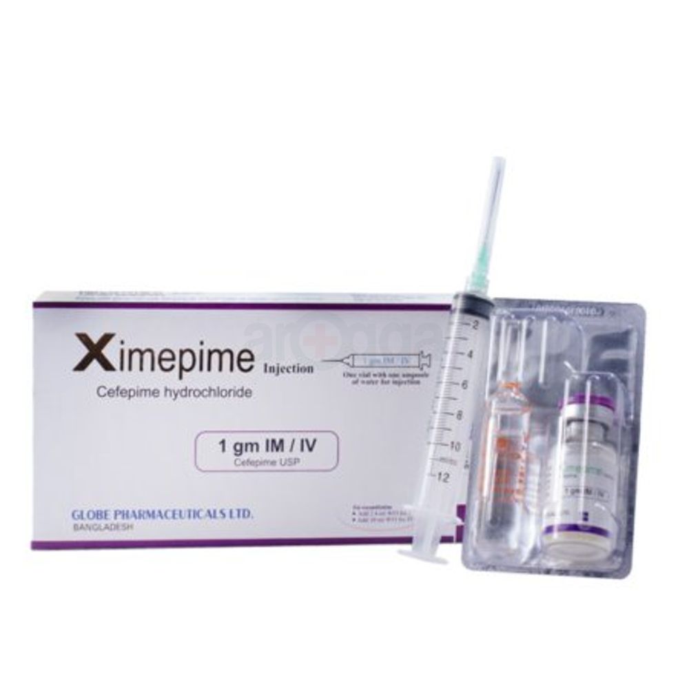 Ximepime IV/IM 1gm/vial Injection - Arogga Online Pharmacy