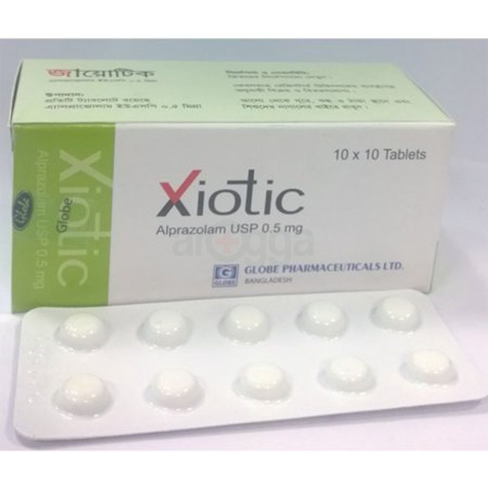 Xiotic 0.5mg Tablet - Arogga Online Pharmacy