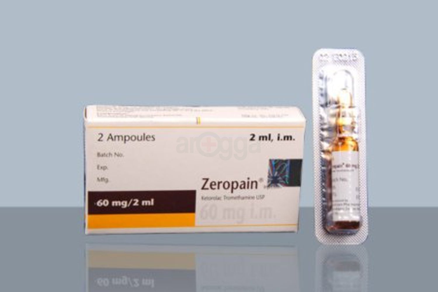 Zeropain 60mg/2ml Injection - Arogga Online Pharmacy