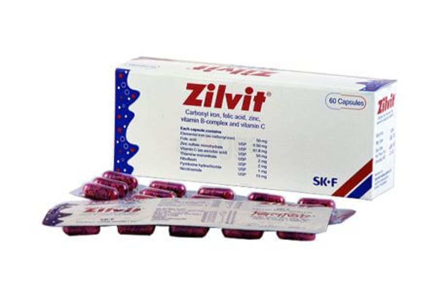 Zilvit Capsule - Arogga Online Pharmacy