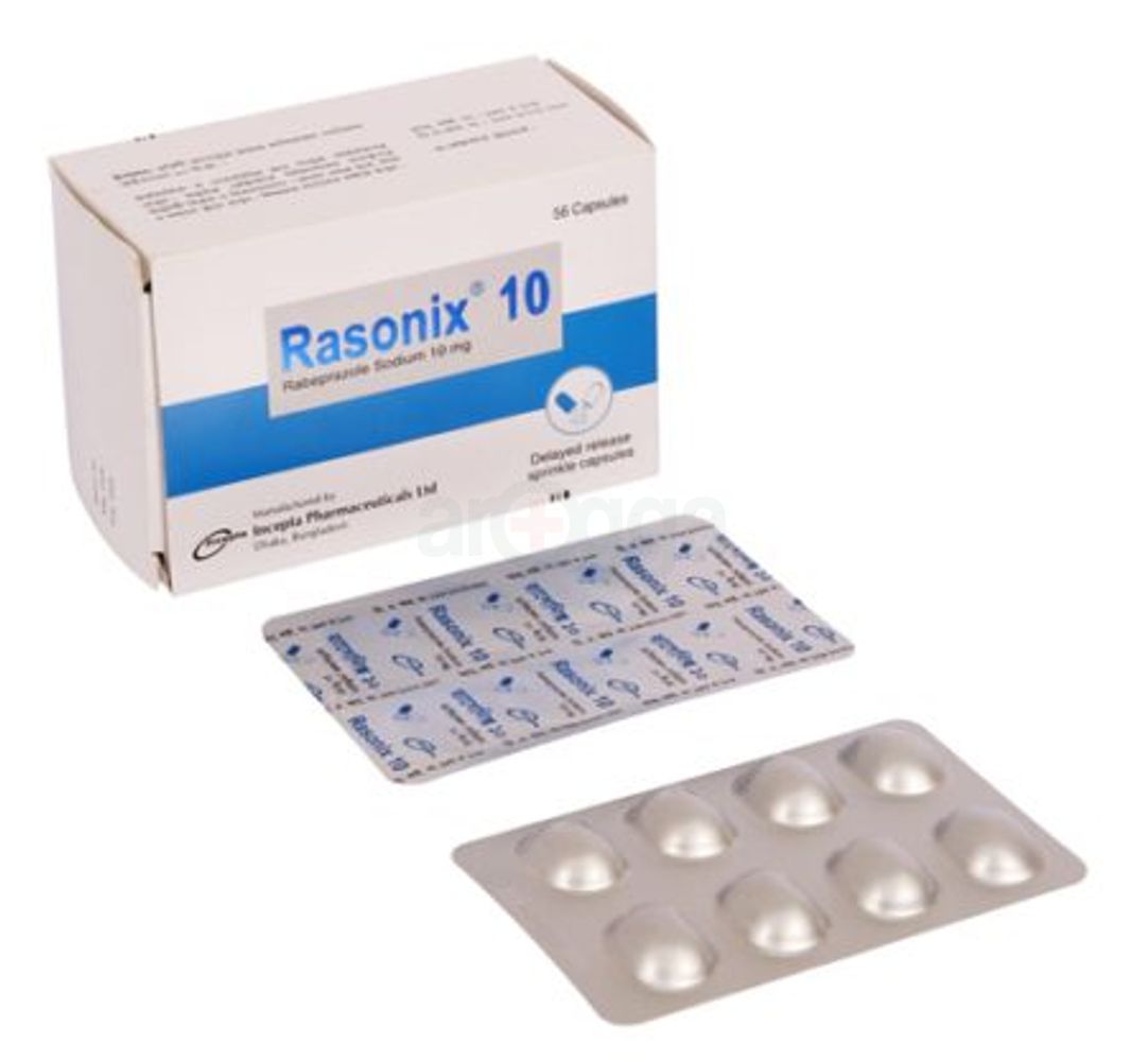 Rasonix 10 Capsule 10mg Capsule - Arogga Online Pharmacy