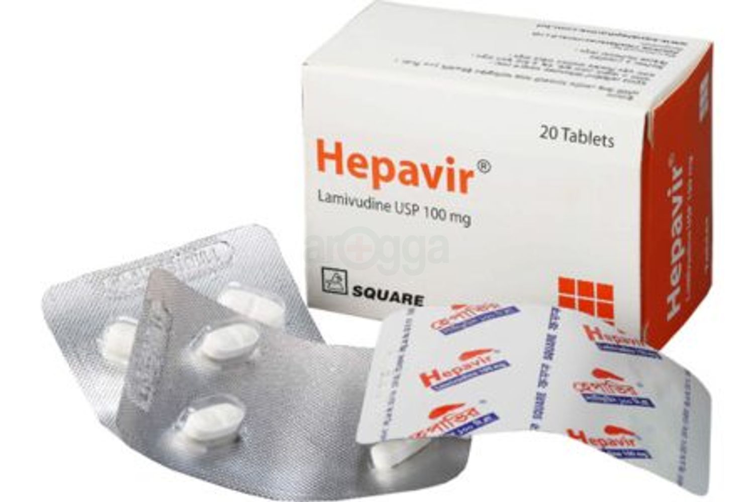 Hepavir 100mg Tablet - Arogga Online Pharmacy
